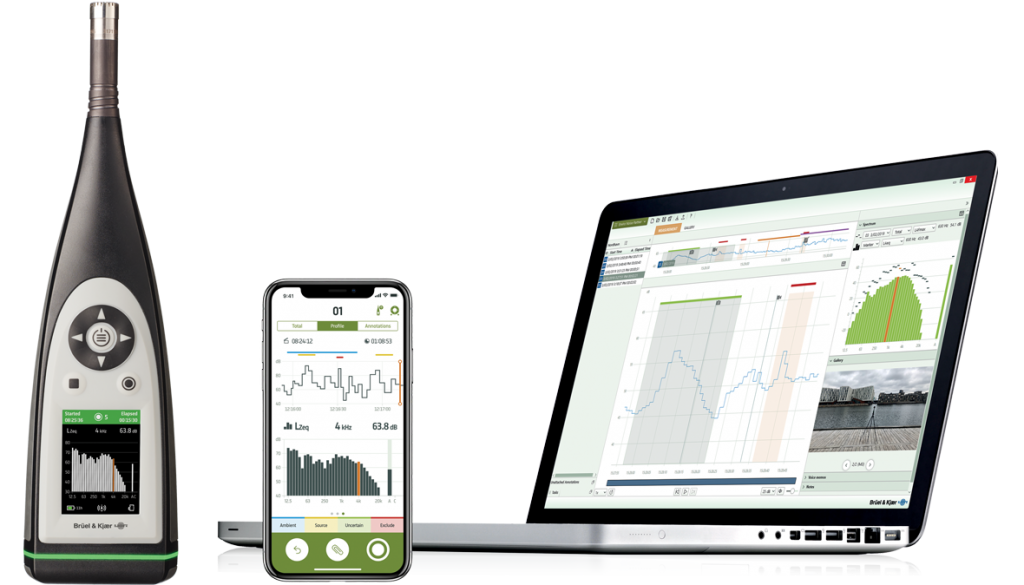 B&K 2245-E Sound Level Meter With Enviro Noise Partner - Durham Instruments