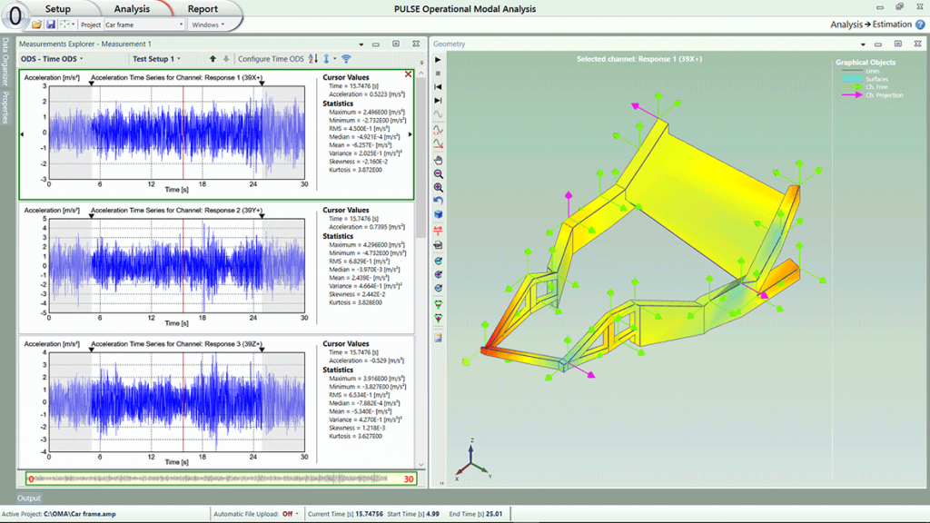 Types 8760-8762 PULSE Operational Modal Analysis (OMA) - Durham Instruments Types 8760-8762 PULSE Operational Modal Analysis (OMA) - Durham Instruments