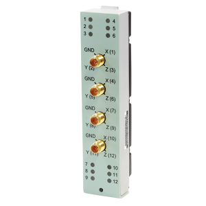 UA-2108 Triax Accelerometer Front Panels - Durham Instruments