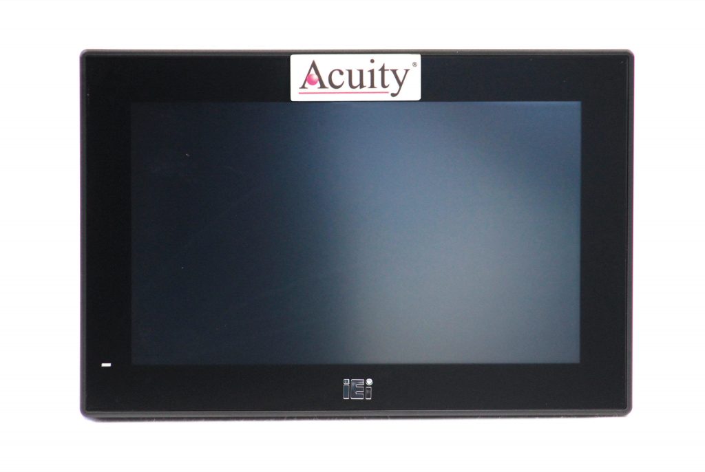 Acuity Laser Touch Panel Display - Durham Instruments