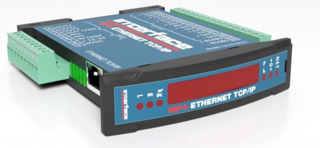 INF4 - Ethernet TCP IP - Multi-Channel Sensor Weight Transmitter ...