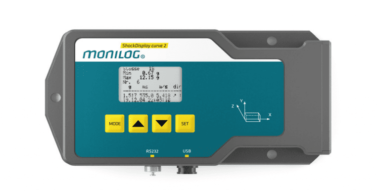 MONI LOG® ShockDisplay curve2 - Durham Instruments
