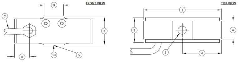 SML Low Height S-Type Load Cell - Durham Instruments
